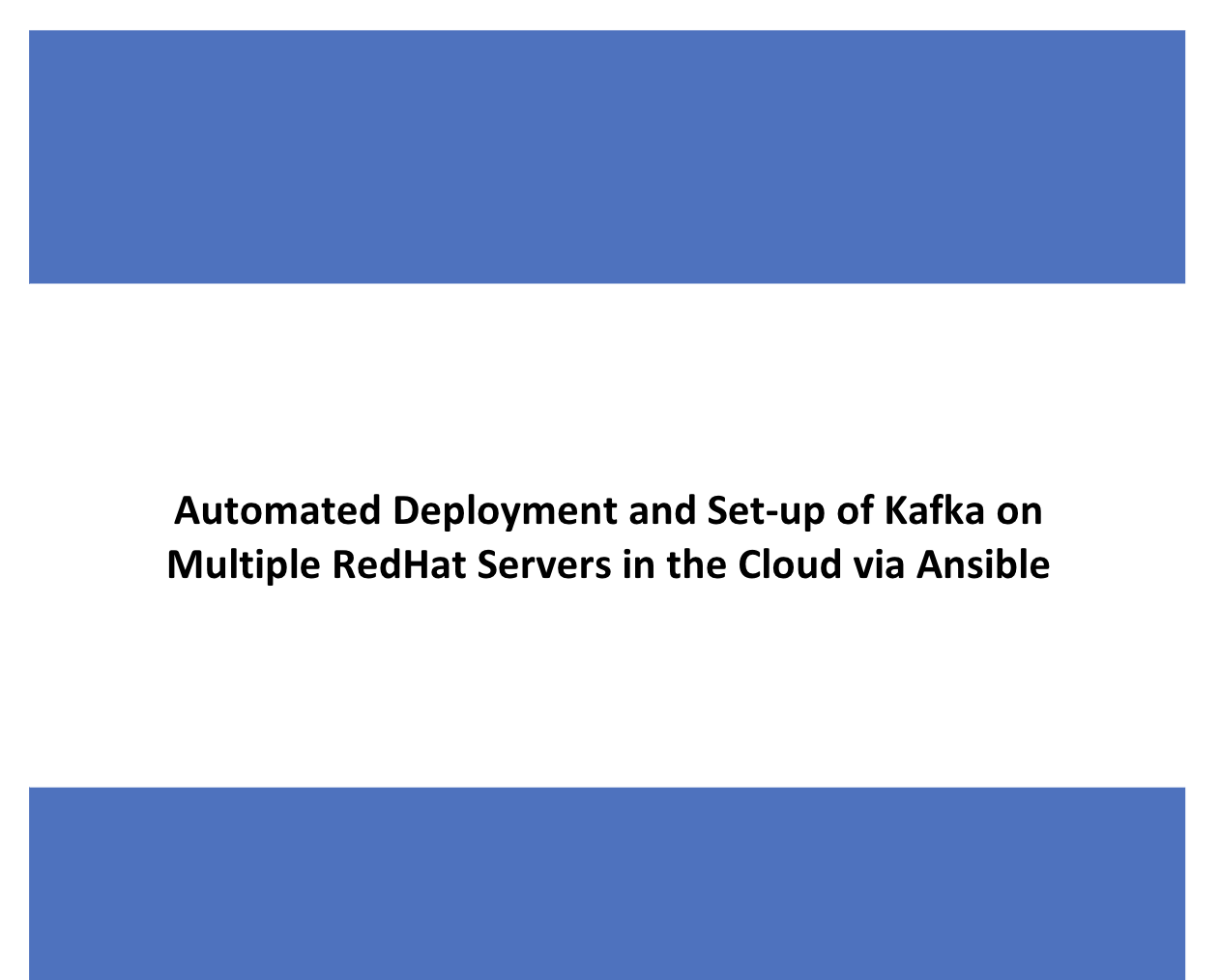 How To? Series: Apache Kafka Setup